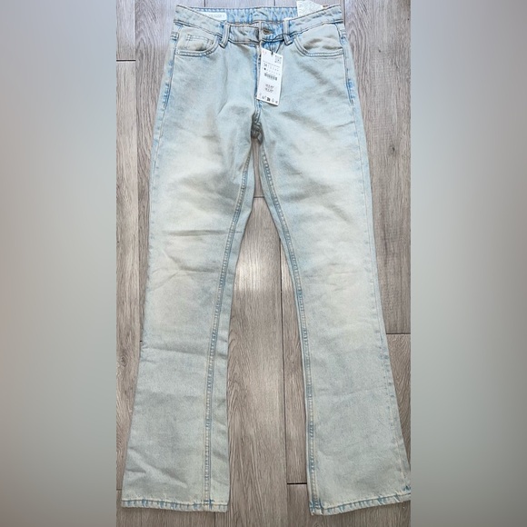 Zara | Jeans | Zara Midrise Trf Bootcut Jeanslight Blue 2 | Poshmark